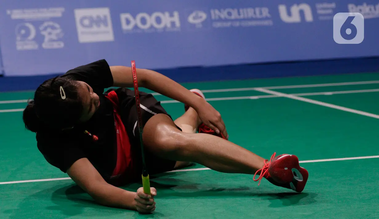 FOTO: Perjuangan Gregoria Mariska di SEA Games 2019 - Foto Liputan6.com