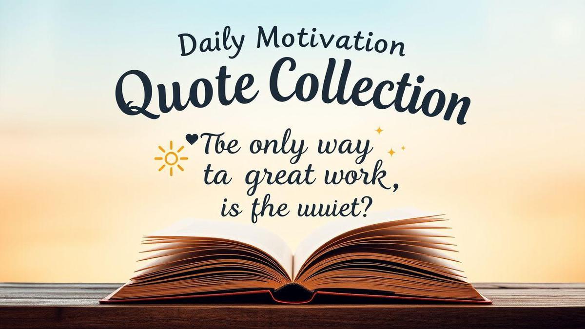 Best Short Quote Collection for Daily Motivation and Inspiration