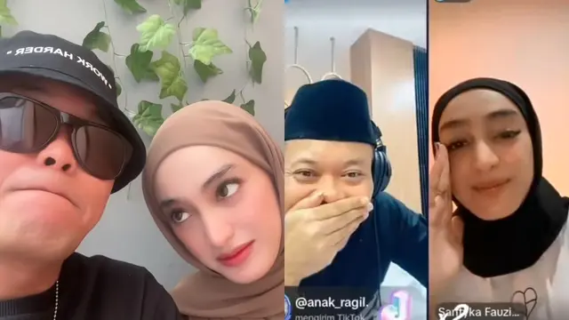 7 Unggahan Perdana Sule dan Santyka Pacaran Berkat TikTok, Kenal ...