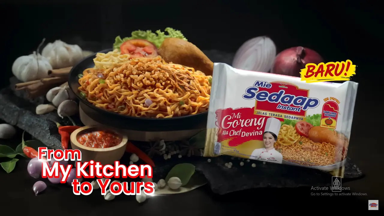 Full of Taste! Mie Sedaap Varian Baru ala Chef Devina Hermawan Ini ...