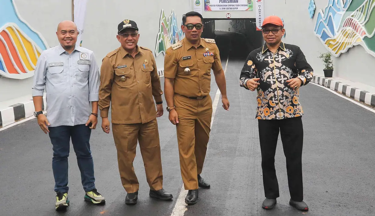 Bersama Walikota Depok, Gubernur Jawa Barat Ridwan Kamil Resmikan ...