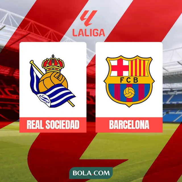 Real Sociedad vs Barcelona Sudah Mulai, Ini Link Live Streaming LaLiga ...