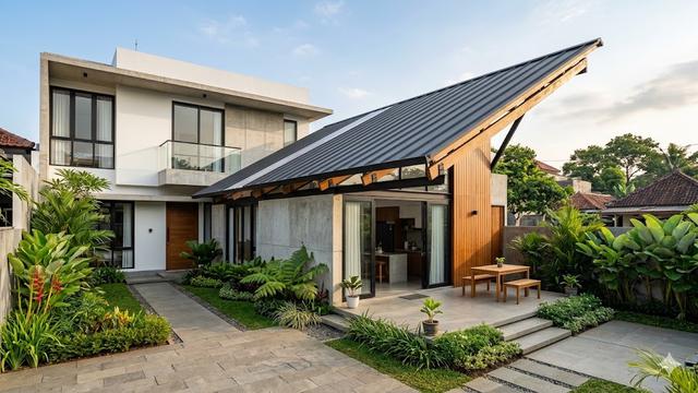 8 Model Atap Dapur Sambung Rumah Minimalis yang Estetik dan Fungsional