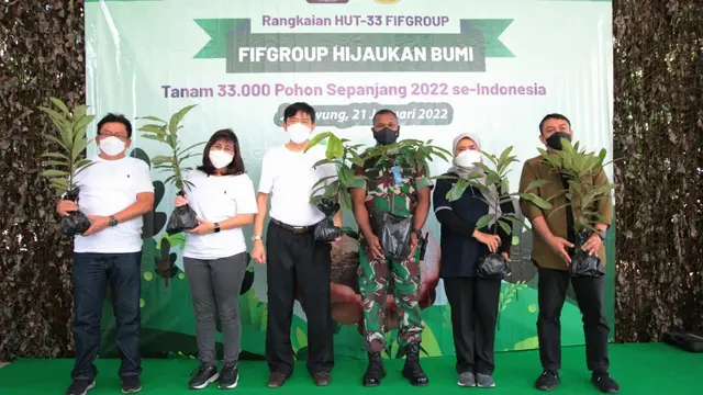 Fifgroup Tanam 33 Ribu Pohon Sepanjang 2022 Untuk Hijaukan Bumi On