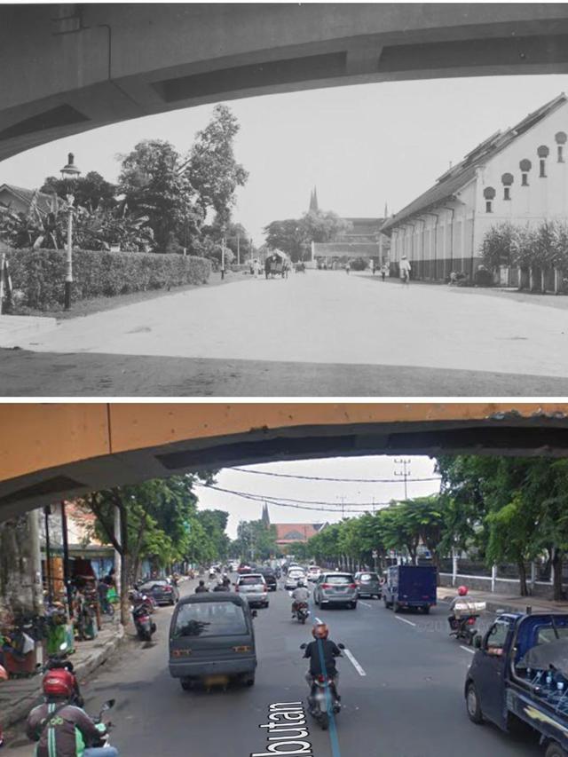 6 Potret Jalanan Zaman Dulu Vs Sekarang di Surabaya, Bikin Nostalgia ...