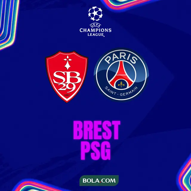 Link Live Streaming Liga Champions di Vidio Malam Ini: Stade Brestois Vs PSG - Dunia Bola.com