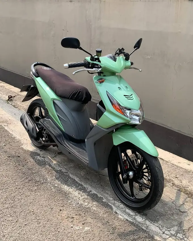 10 Potret Modifikasi Honda BeAT Karbu, Skutik Mungil yang Tetap Kece ...