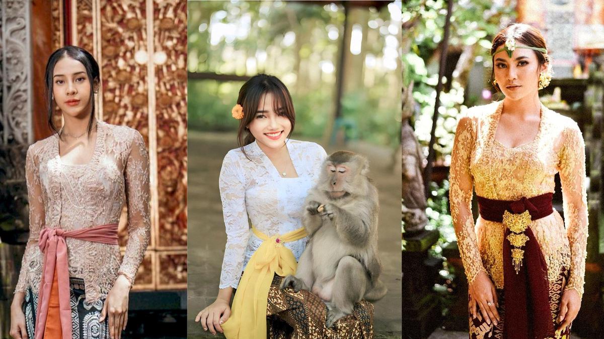 6 Adu Pesona Seleb kala Kenakan Kebaya Bali, Anya Geraldine, Fuji An, hingga Mahalini - Photo ...