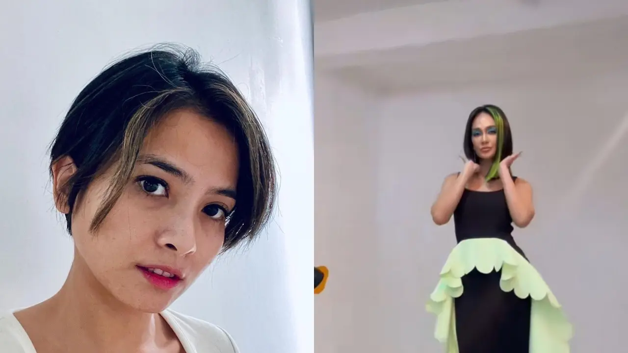 7 Potret Aktris Dengan Rambut Bondol Gaya Luna Maya Menawan Hot