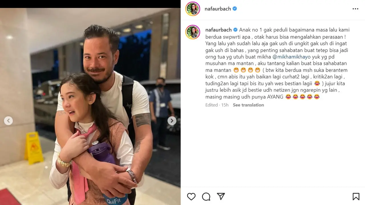 Nafa Urbach Minta Warganet untuk Tak Berharap Balikan dengan Zack Lee: Masing - Masing Sudah ...