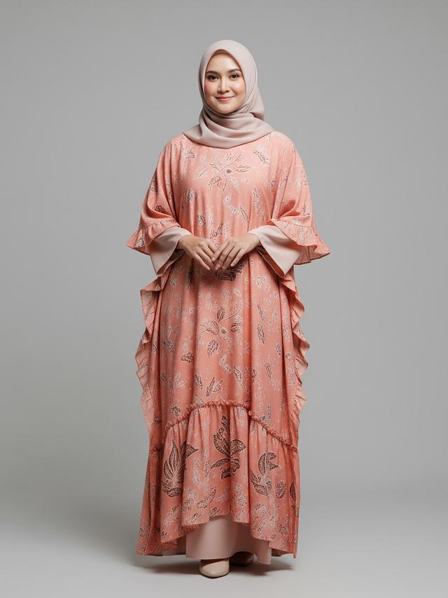 10 Model Baju Gamis Batik Ibu Ibu Terbaru, Ini Padu Padan yang Bikin ...