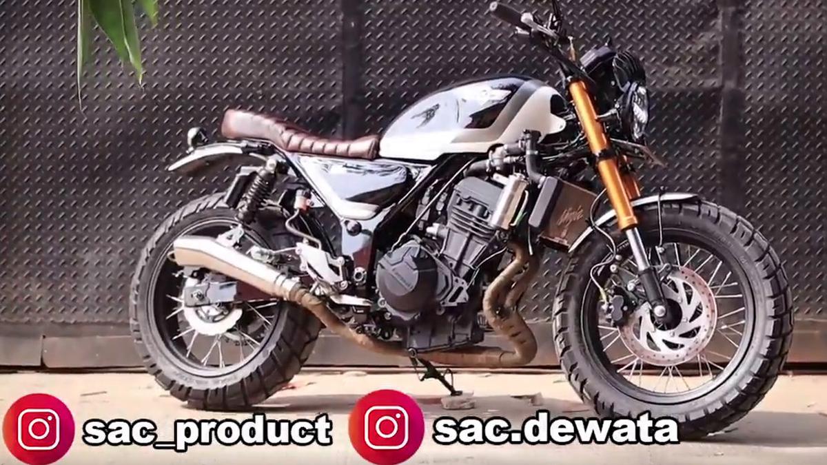 Melihat Proses Modifikasi Motor Sport Menjadi Klasik - Otomotif ...