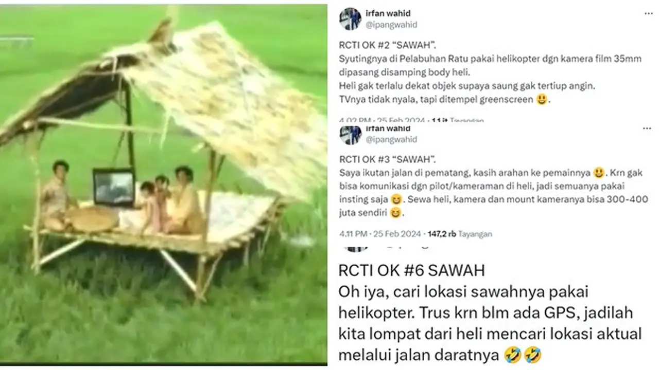 5 Fakta Unik Iklan RCTI Oke Zaman Dahulu, Sebagian Besar Kru WNA - Hot ...