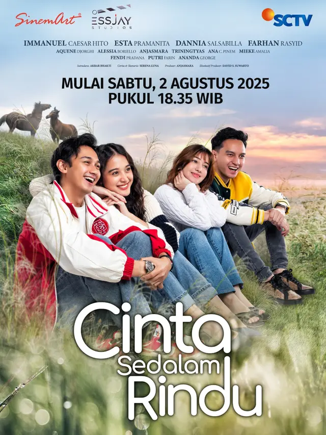 Caesar Hito dan Esta Pramanita Reuni di Sinetron SCTV Terbaru, Cinta ...