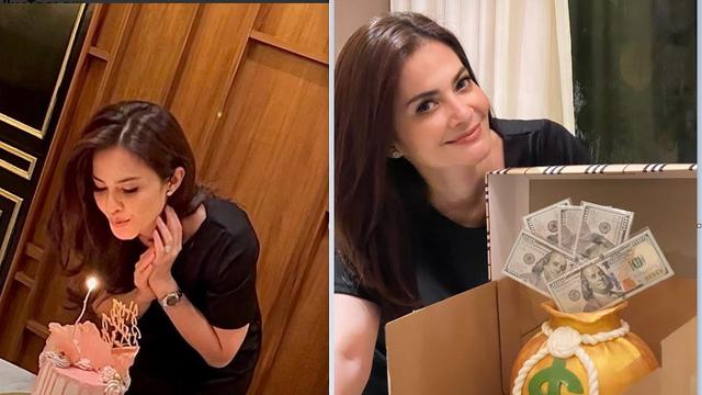 6 Potret Cut Tary Rayakan Ultah ke-44, Keluarga Kompak Pakai Baju Hitam ...