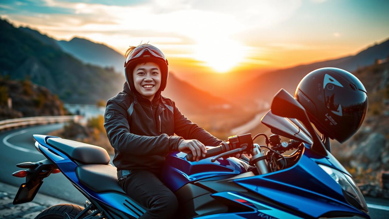 350 Caption Anak Motor Keren untuk Instagram