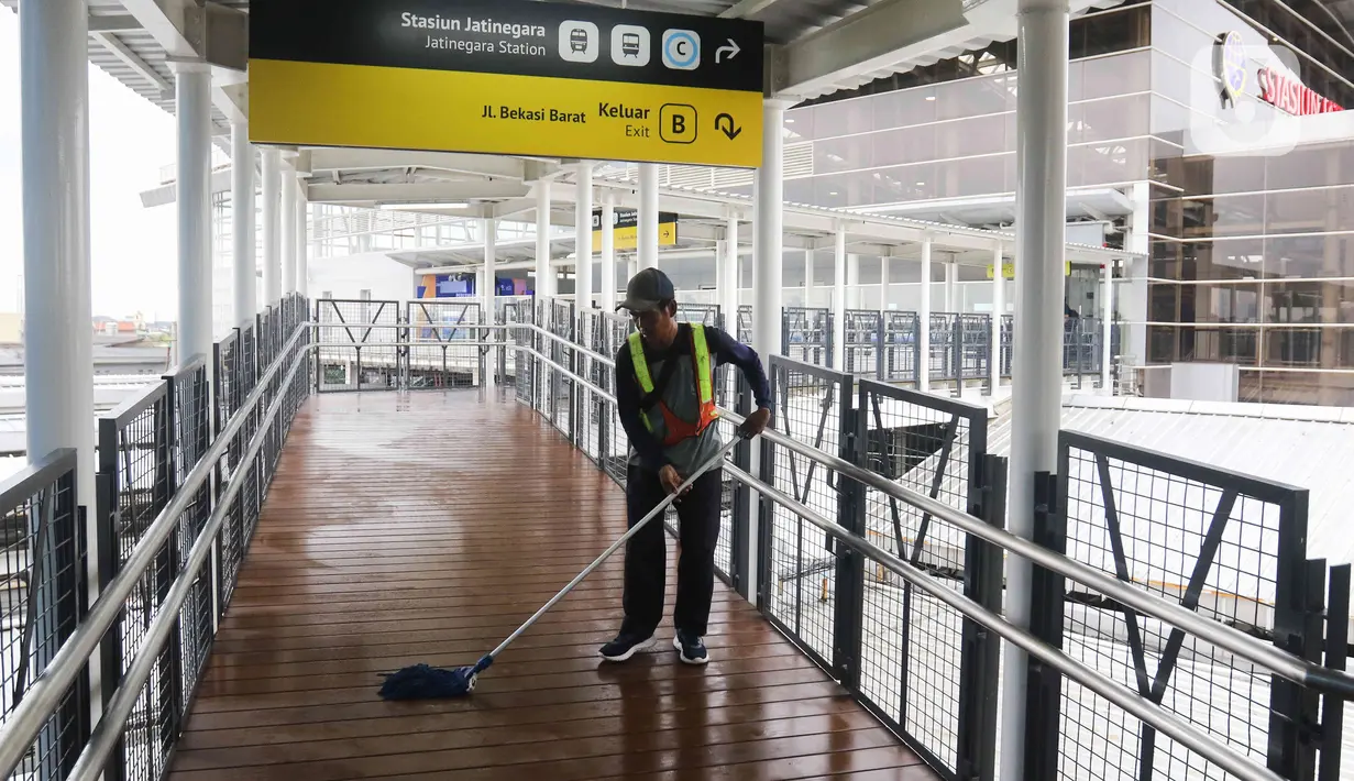 Jalur Integrasi Halte Transjakarta dan Stasiun Jatinegara Resmi ...