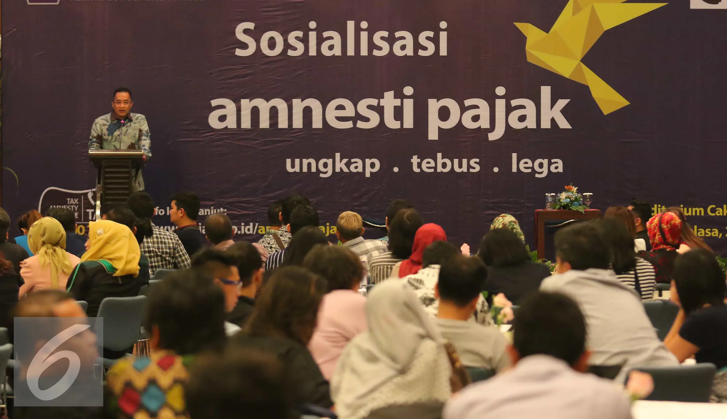 Artis Tanah Air Ikuti Sosialisasi Tax Amnesty - Foto Liputan6.com