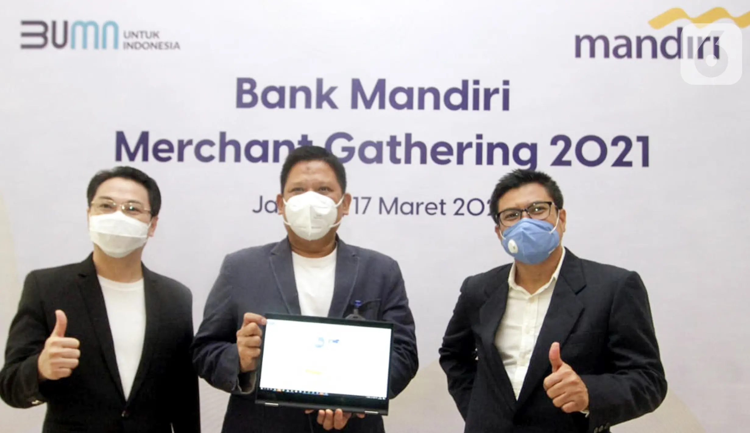 FOTO: Bank Mandiri Tingkatkan Jumlah Merchant Menjadi Mitra Perseroan ...