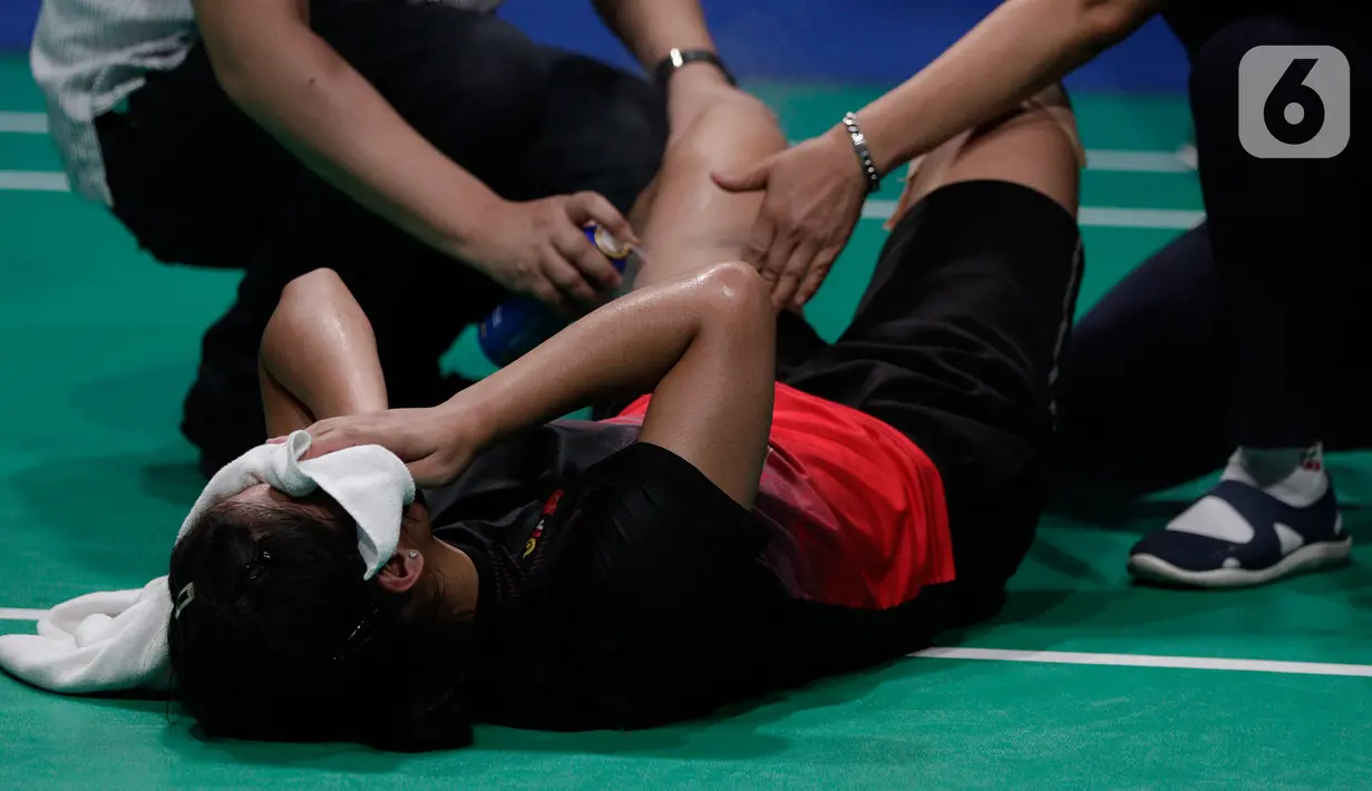 FOTO: Perjuangan Gregoria Mariska di SEA Games 2019 - Foto Liputan6.com