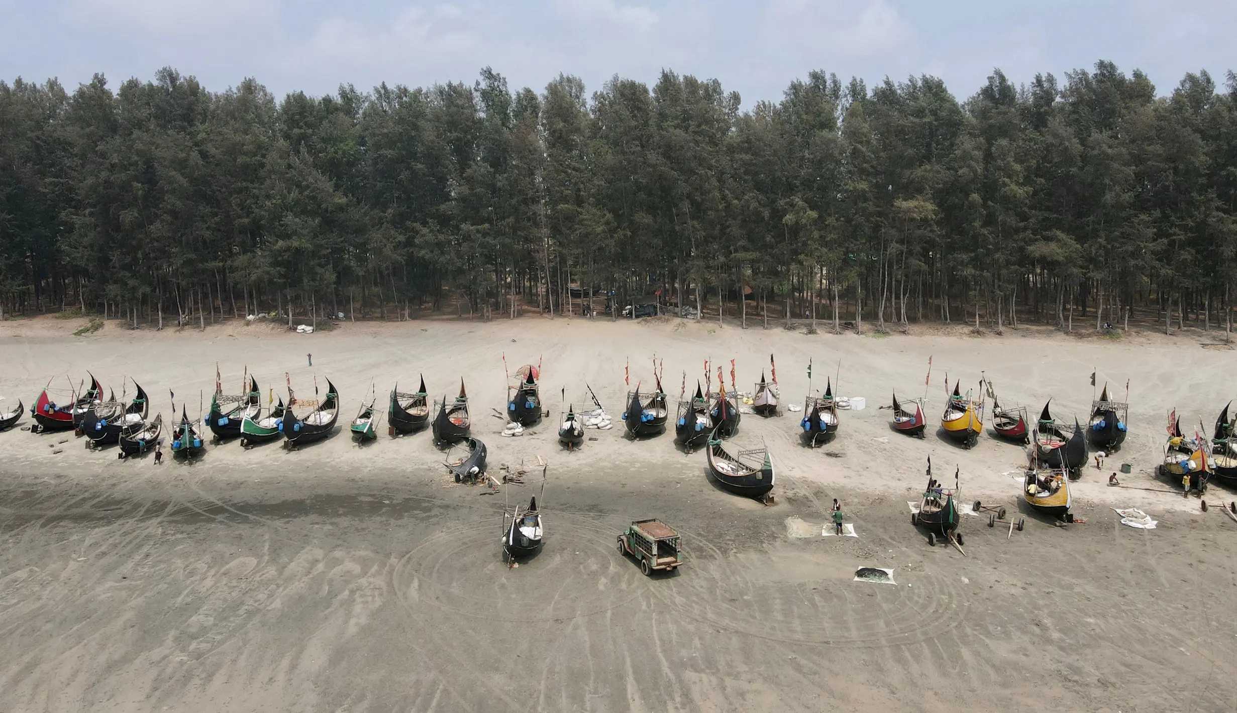 FOTO: Potret Nelayan Teluk Benggala di Bangladesh - Foto Liputan6.com