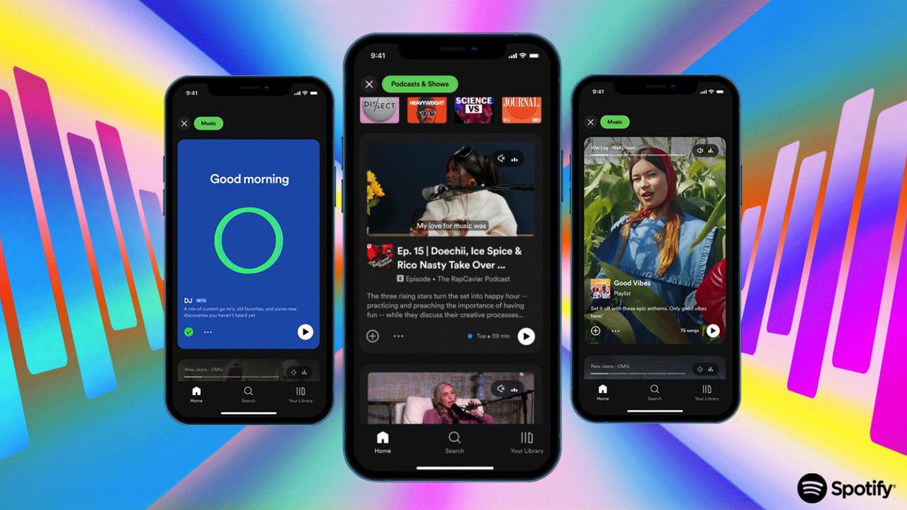 Spotify Ungkap Desain Baru, Kini Tampil dengan Konten Vertikal Ala TikTok