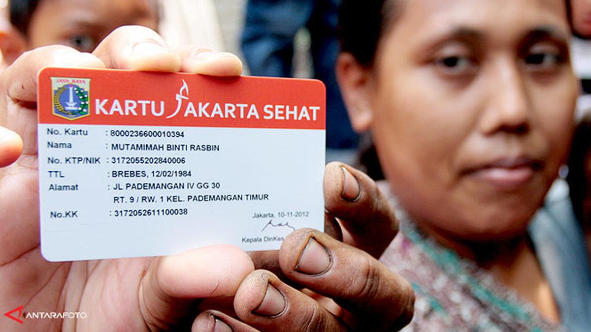 Jokowi Tak Bakal Undur Penerbitan Kartu Jakarta Sehat