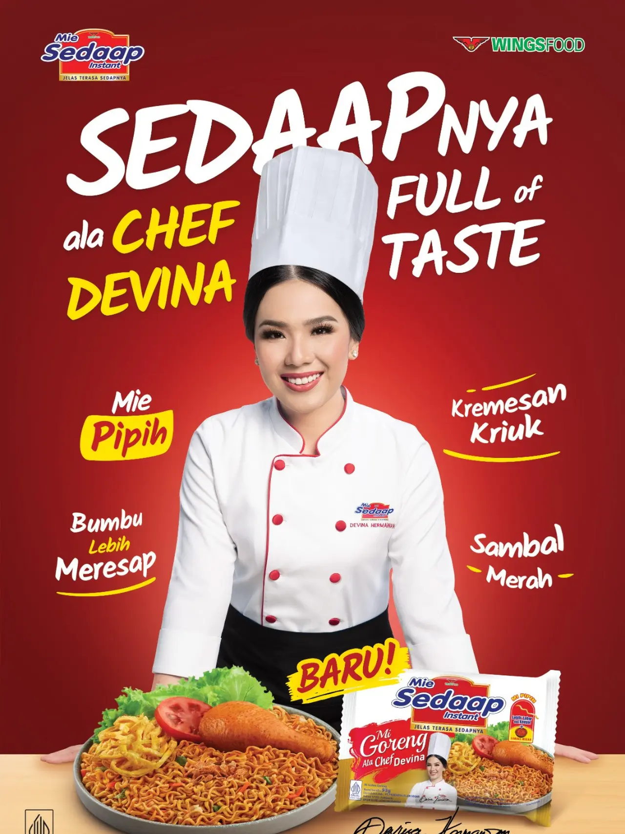 Laris di Pasaran! Mie Sedaap Goreng Chef Devina Langsung Jadi Favorit Konsumen - Lifestyle ...