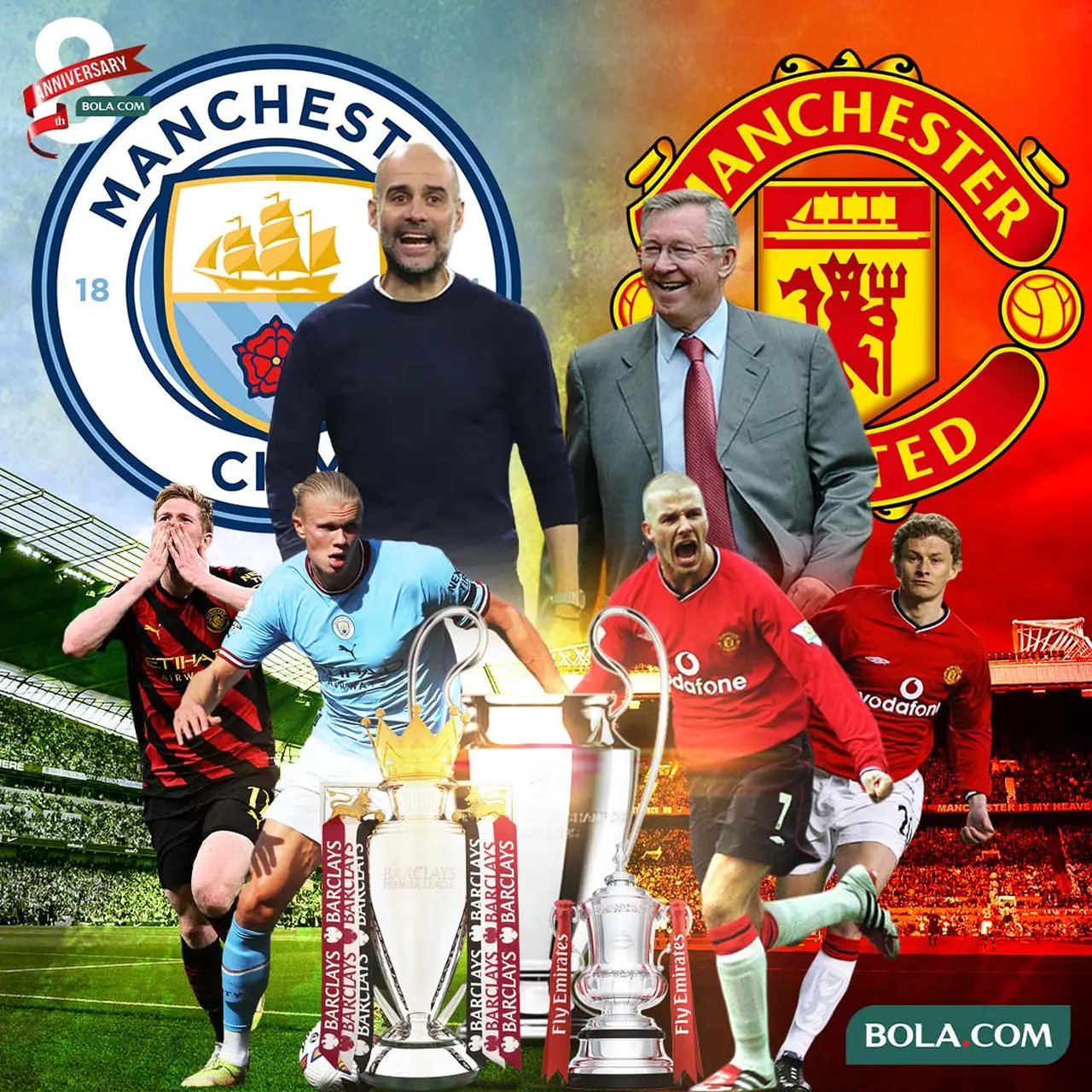 Liga Inggris: MU dan 6 Klub yang Pernah Raih Treble Winners, Manchester ...