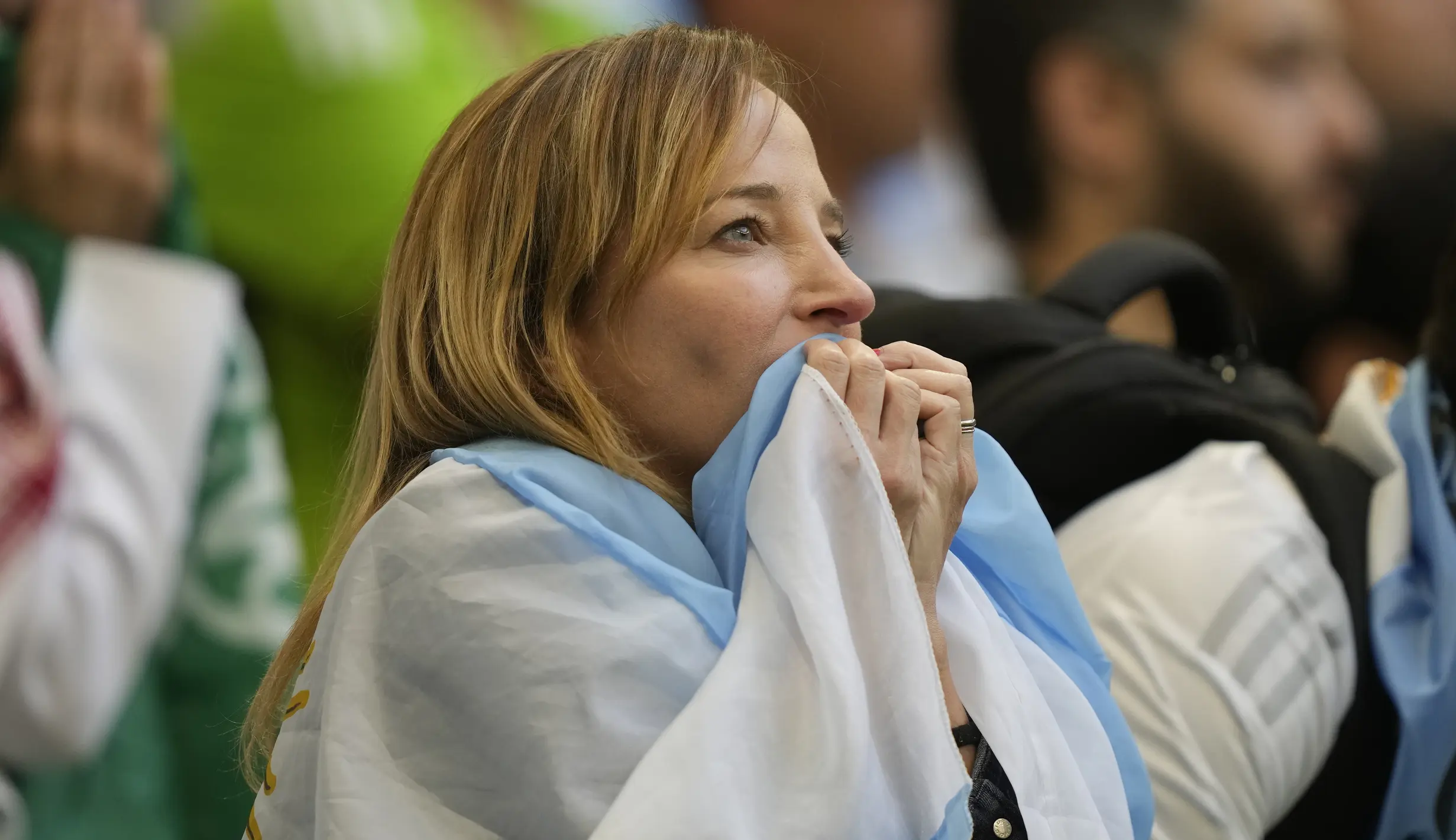 Wajah-wajah Fans Argentina Usai Timnya Dihajar Arab saudi - Foto ...