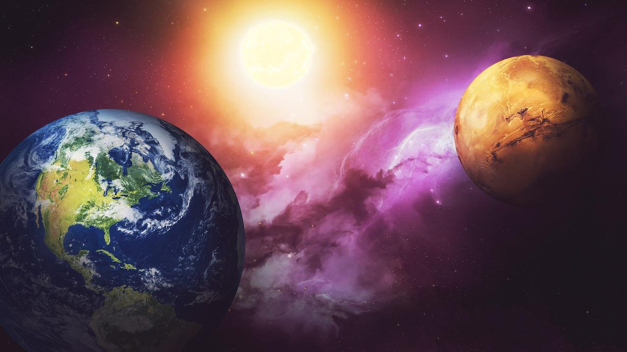 Ciri-Ciri Planet Mars dalam Tata Surya, Permukaan dan Suhunya