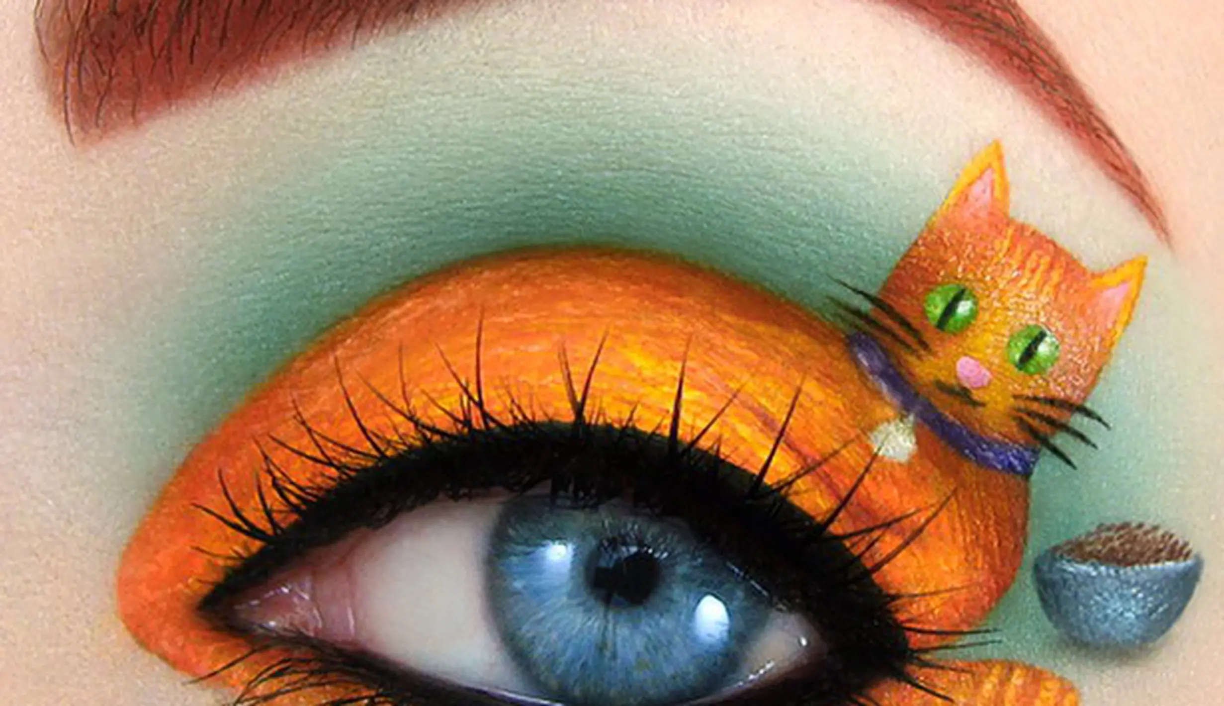 Riasan di Kelopak Mata Bertema Kucing Eksotis yang Bikin Melongo ...