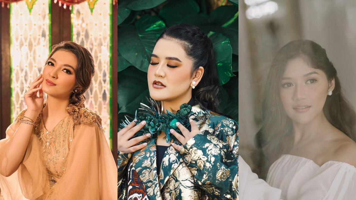 Adu Keanggunan Selvi Ananda, Kahiyang Ayu dan Erina Gudono yang Bergaya ...