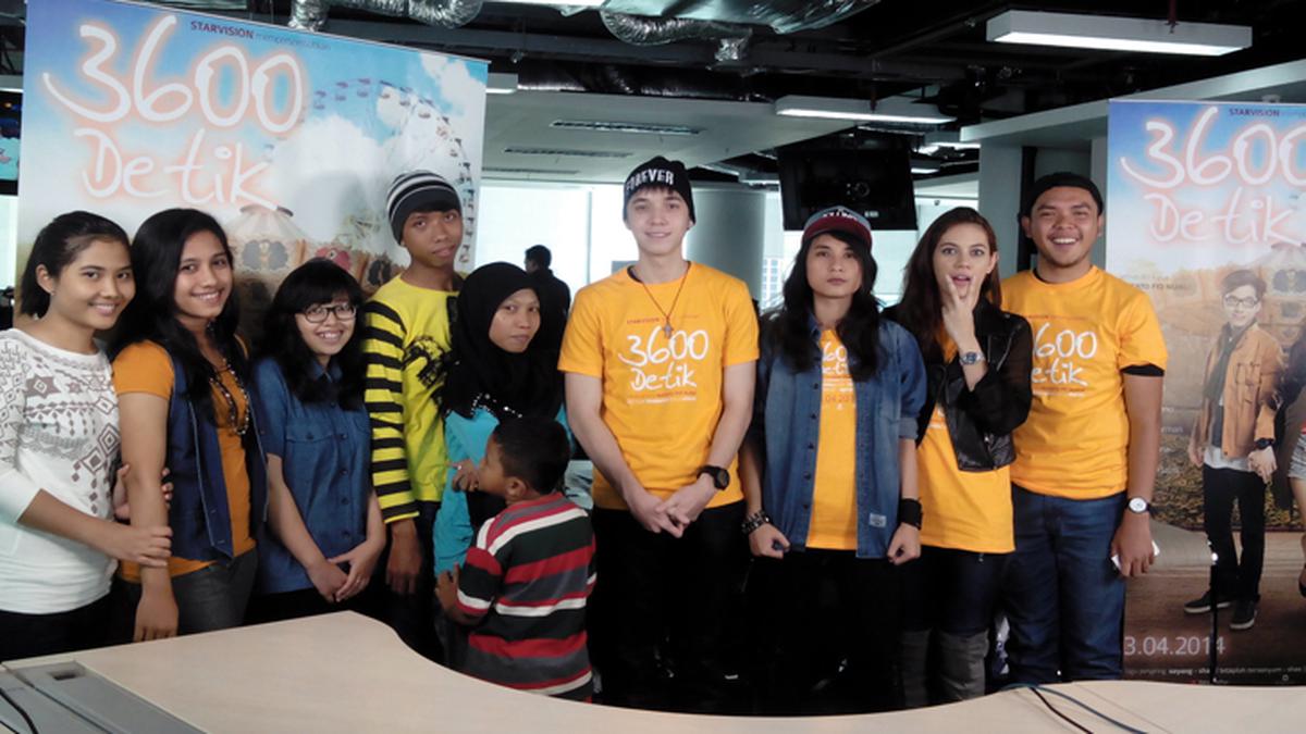 Seru, Stevanaticfans di Cinemaholic Meet & Greet 3600 Detik