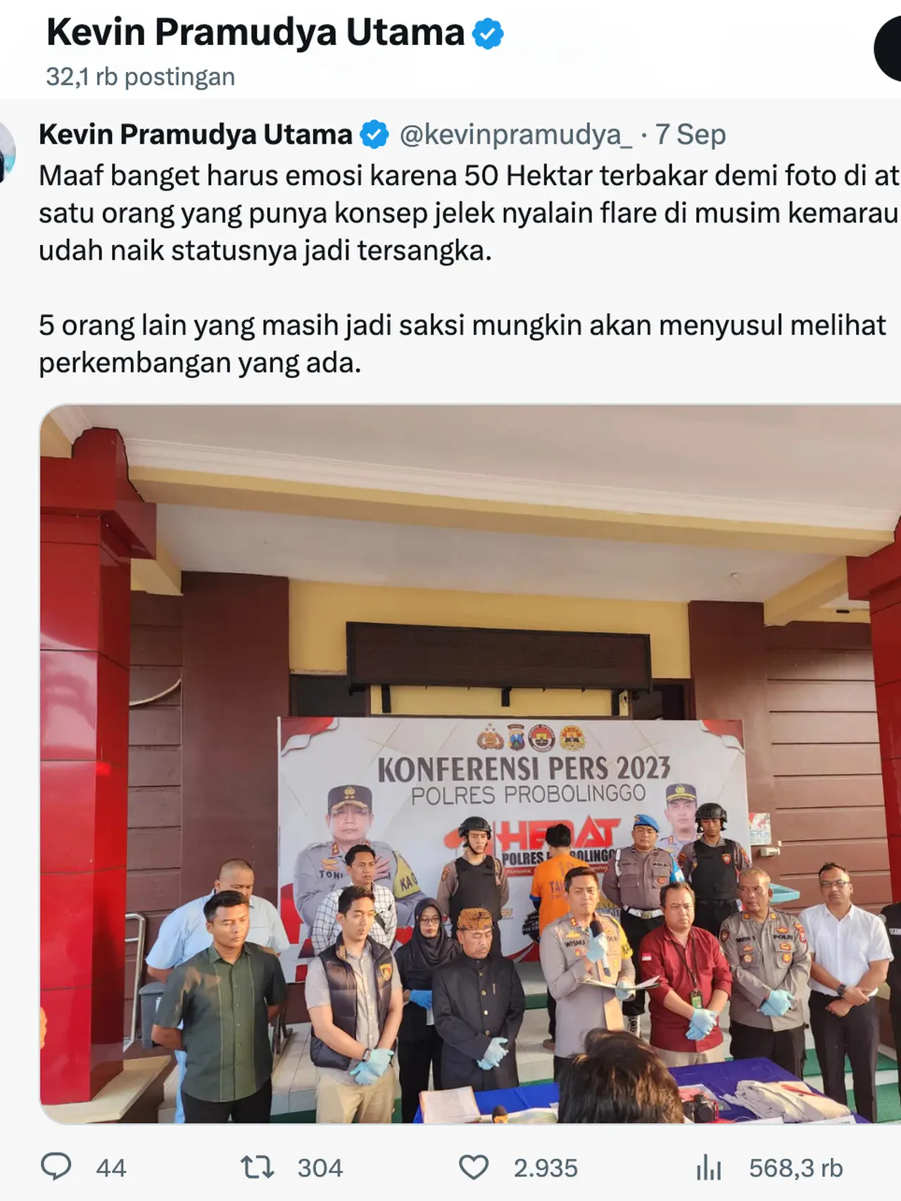 Viral Fotografer Kevin Pramudya Nilai Hasil Foto Prewedding Pemicu Kebakaran Bromo Jelek Bikin ...