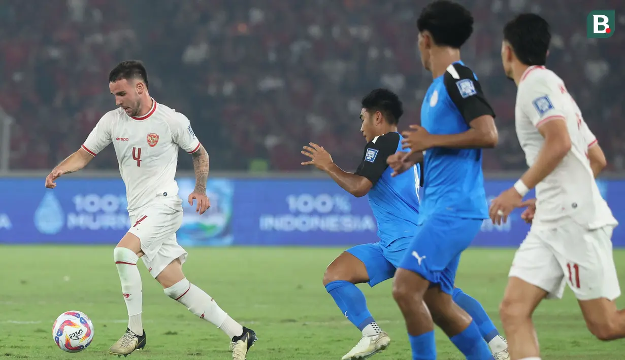 Foto: Debut Memukau Calvin Verdonk Bersama Timnas Indonesia, Shin Tae-yong Puas - Indonesia Bola.com