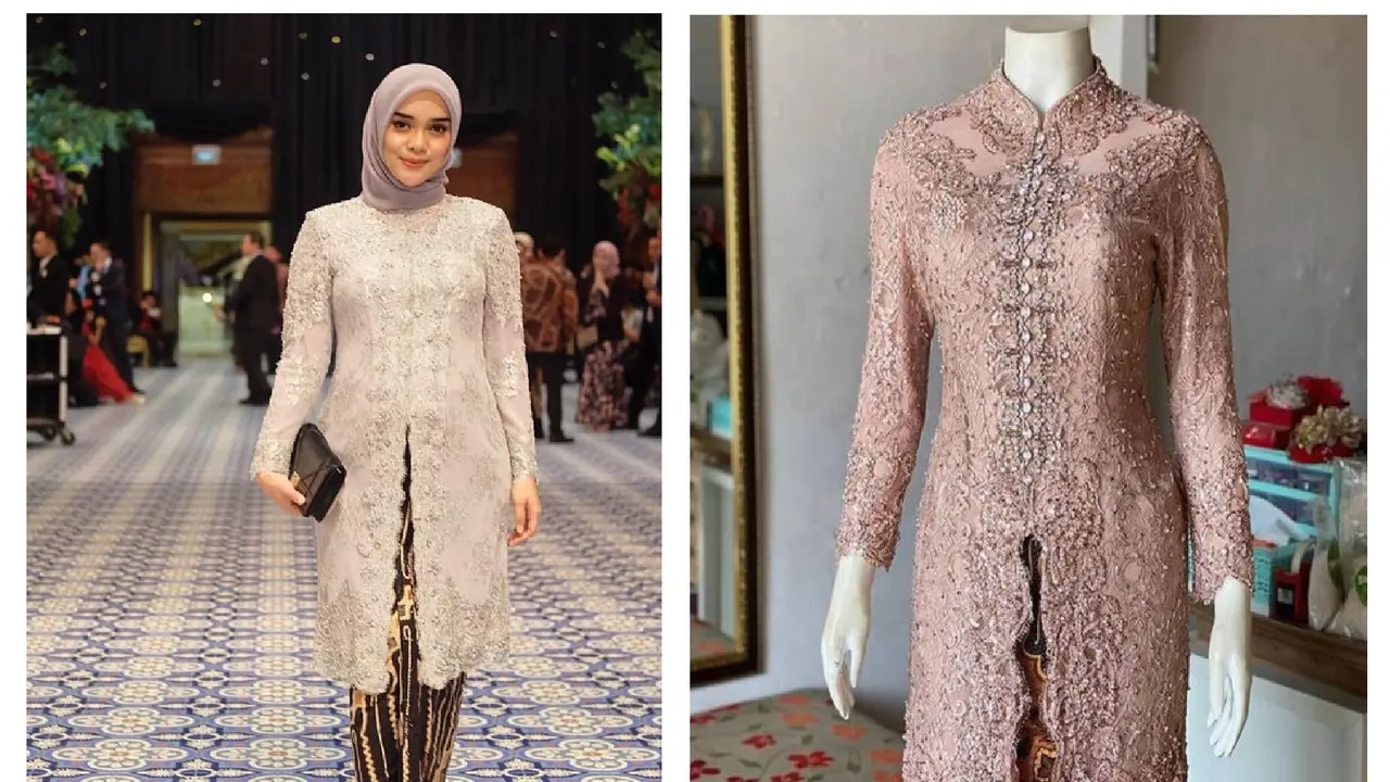 Aneka Model Kebaya Brokat Hijab Referensi Berbusana Elegan Dan Syari Hot
