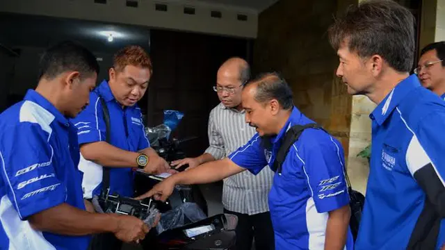 Yamaha Indonesia Bagi-bagi Bensin Gratis - Otomotif Liputan6.com
