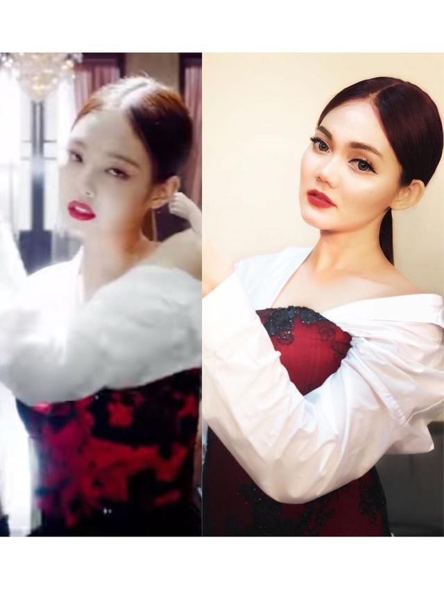 7 Gaya Kocak Rina Nose Tirukan Seleb Lain, Ada Jennie Blackpink - Hot ...