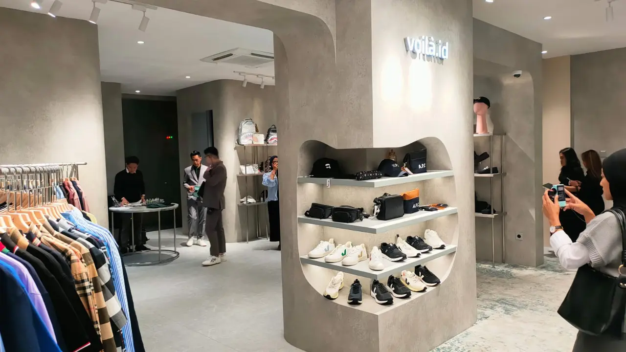 Butik Fashion Mewah voilà.id Buka di PIK, Bisa Santai Cuci Mata Barang ...