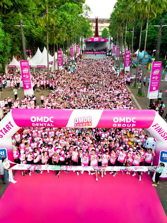 Jirayut Hingga Paula Verhoeven Semarakkan OMDC Fun Run yang Berhasil ...