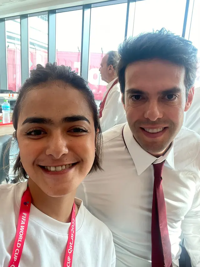 Cerita Presenter Cantik SCTV Azizah Hanum Bertemu 3 Legenda di Piala ...