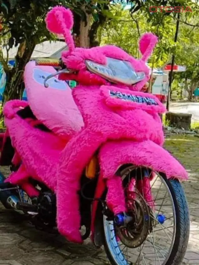 12 Potret Modifikasi Supra Bapak yang Awalnya Sederhana Jadi Hedon ...