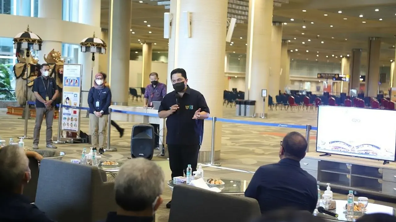 Sambut KTT G20, Erick Thohir Perintahkan Perluas Gedung VIP Bandara Ngurah Rai Bali - Bisnis ...