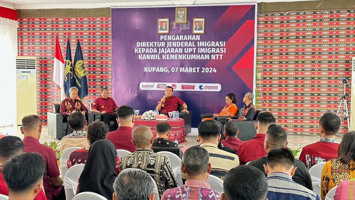 Dirjen Imigrasi Kunjungi Kanim Kupang, Ingatkan Pentingnya Pimpinan ...