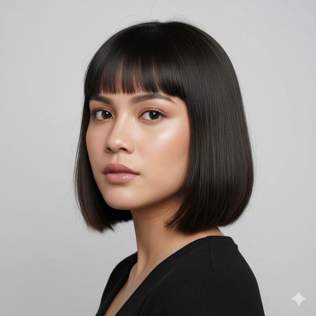10 Rekomendasi Model Rambut Poni Tipis ala Korea untuk Wajah Kecil