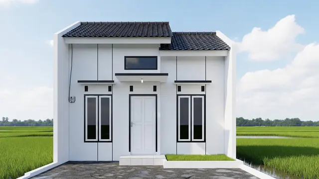 9 Warna Fasad Rumah Kecil yang Membuat Tampak Lebih Luas, Cocok untuk ...