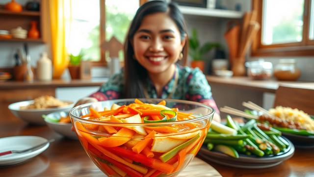 Cara Cepat Bikin Acar Timun Wortel Tanpa Perlu Rebus Bumbu, Simak Tips Ini!