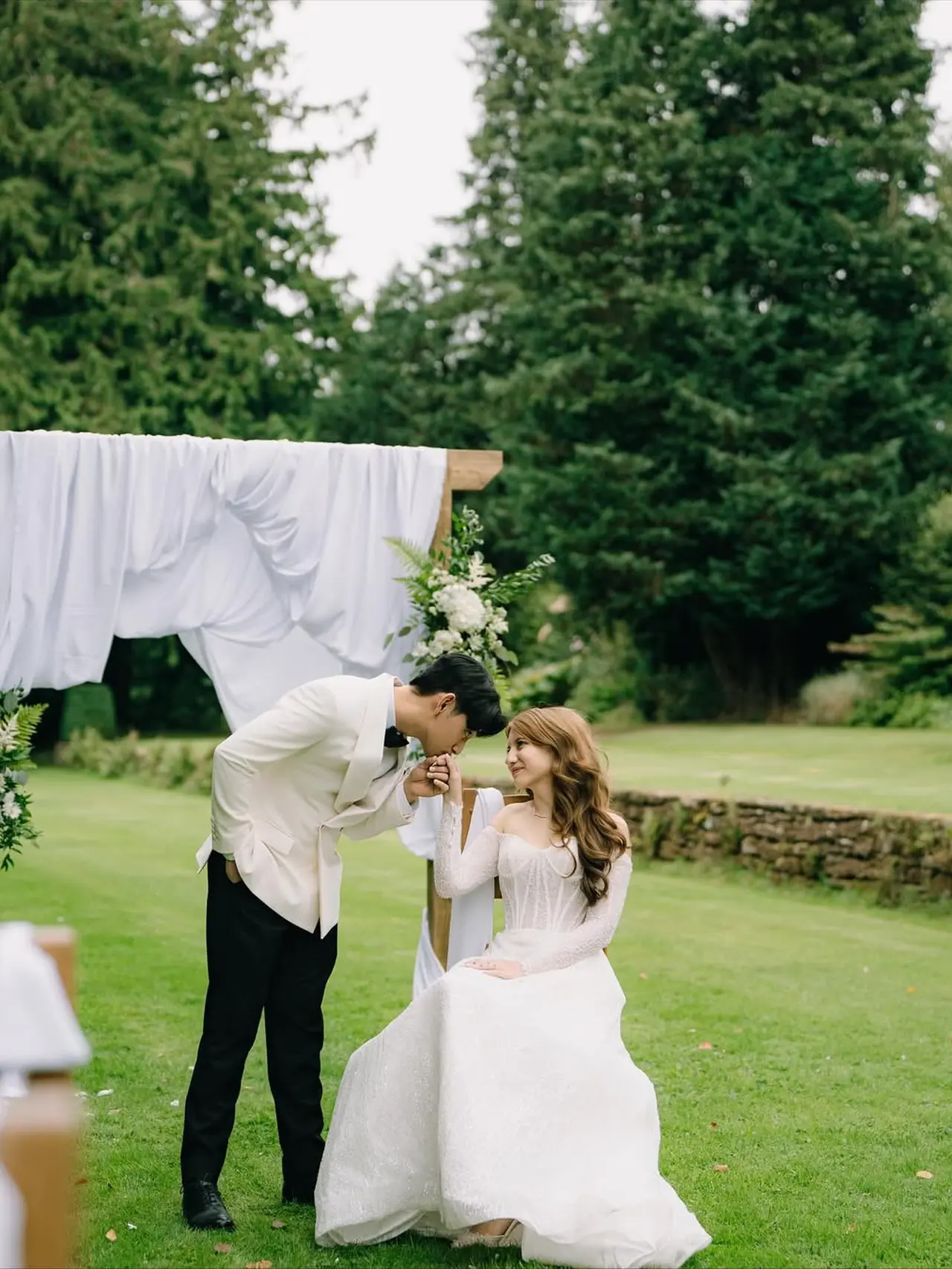 Potret Serasi Romantis Cassandra Lee dan Ryuken Vow Renewal dan Resepsi ...