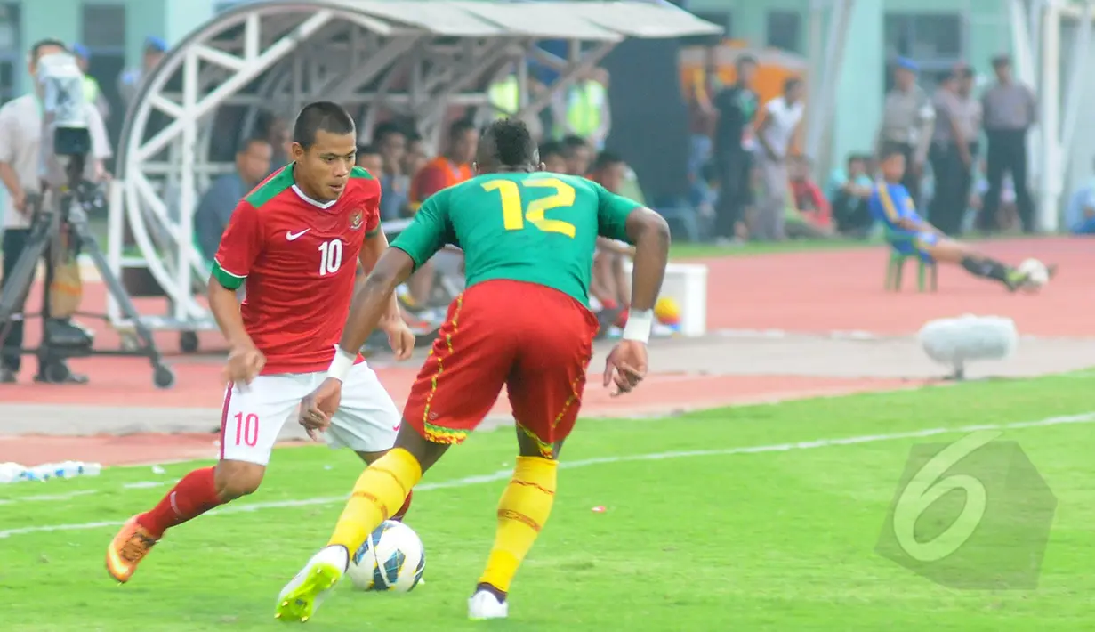 Kamerun Tekuk Timnas Indonesia - Foto Liputan6.com